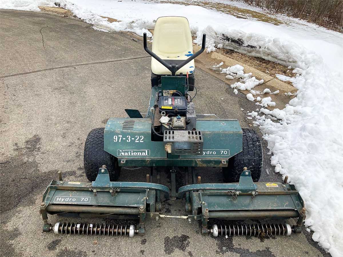 1997 National Hydro 70 Triplex Reel Mower Online Government Auctions of ...