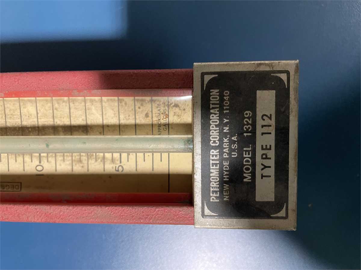 Petrometer Model 1329 Type 112 Online Government Auctions of Government ...