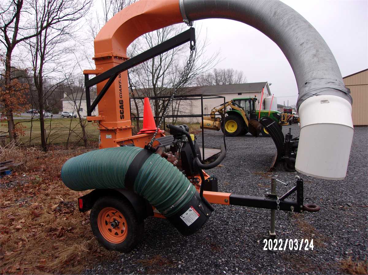 2017 Scalion Industrial Tow Behind Leaf Vac Online Government Auctions ...