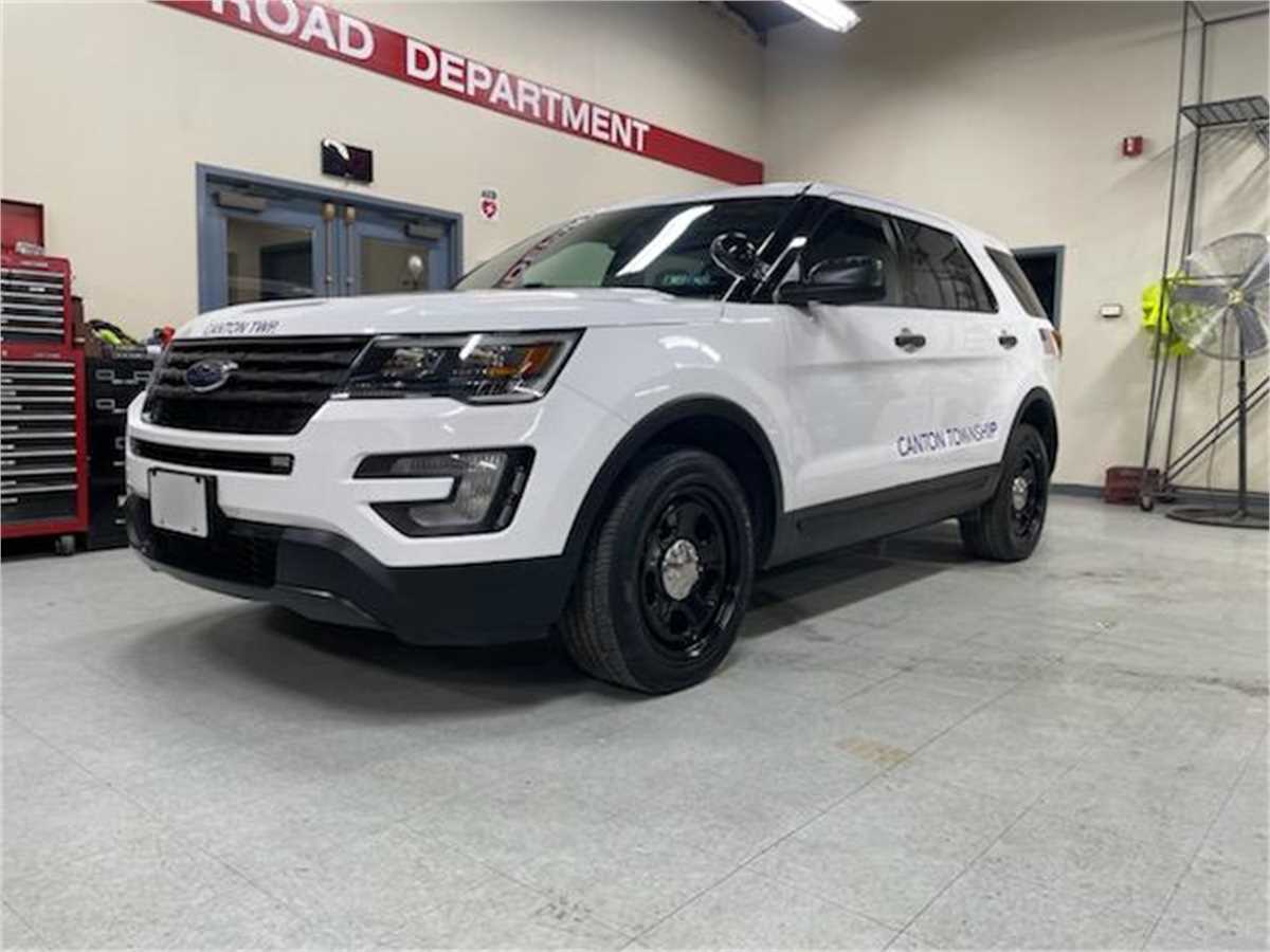 2018 Ford Explorer Police Interceptor Online Government Auctions of ...