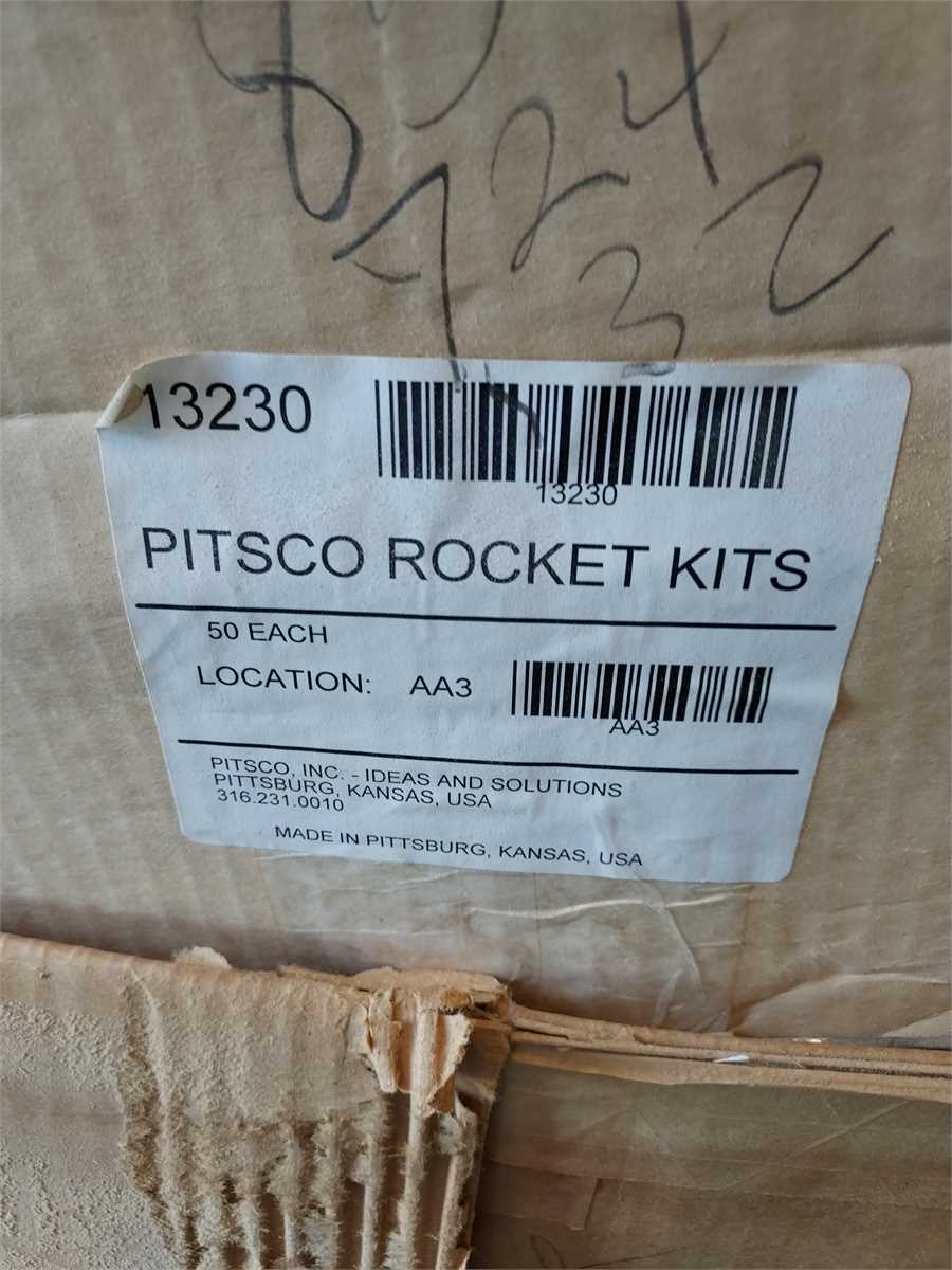 Pitsco Model Rockets Online Government Auctions of Government Surplus ...