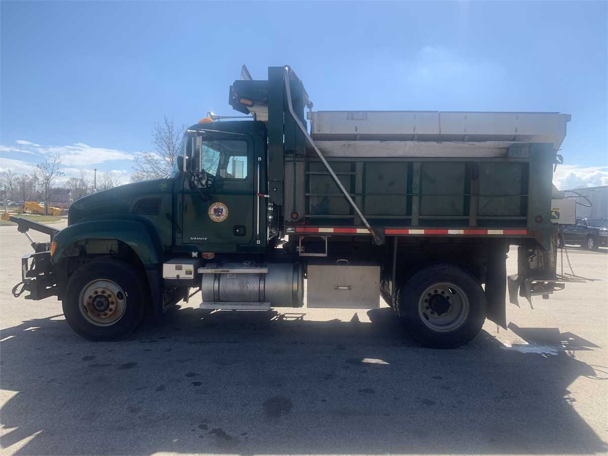 2006 Mack CV-712 Single Axle Dump Truck Online Government Auctions of ...