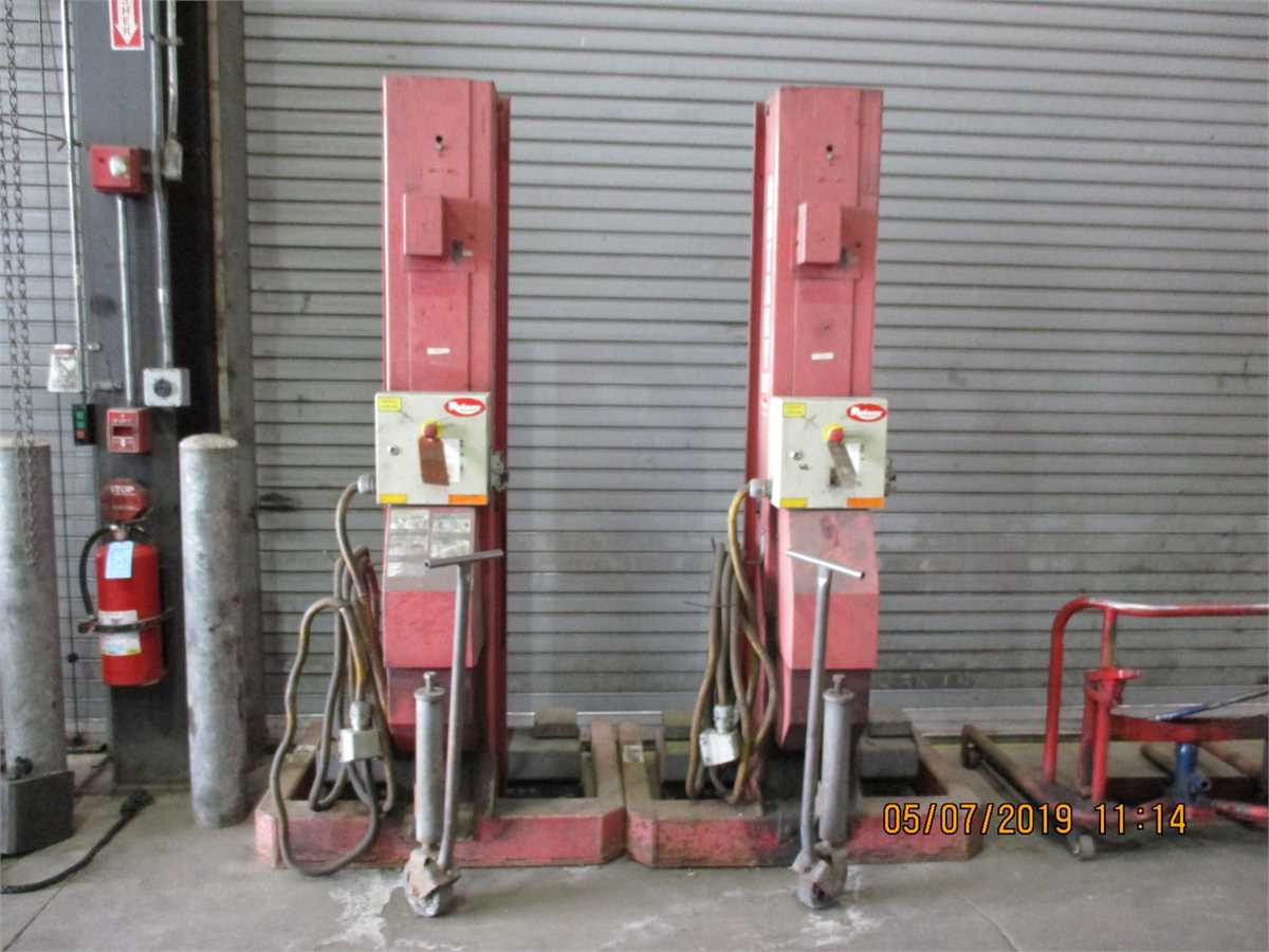 6 ROTARY MOBILE LIFT COLUMNS HP415-100 /LOT38-25-LIFTS Online ...