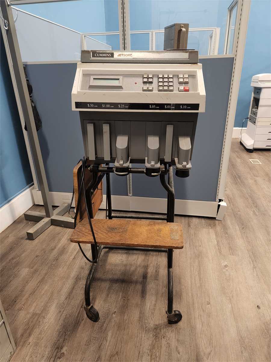 Cummins-Allison "Jetsort 2000" High Speed Coin Sorter/Counter Online ...