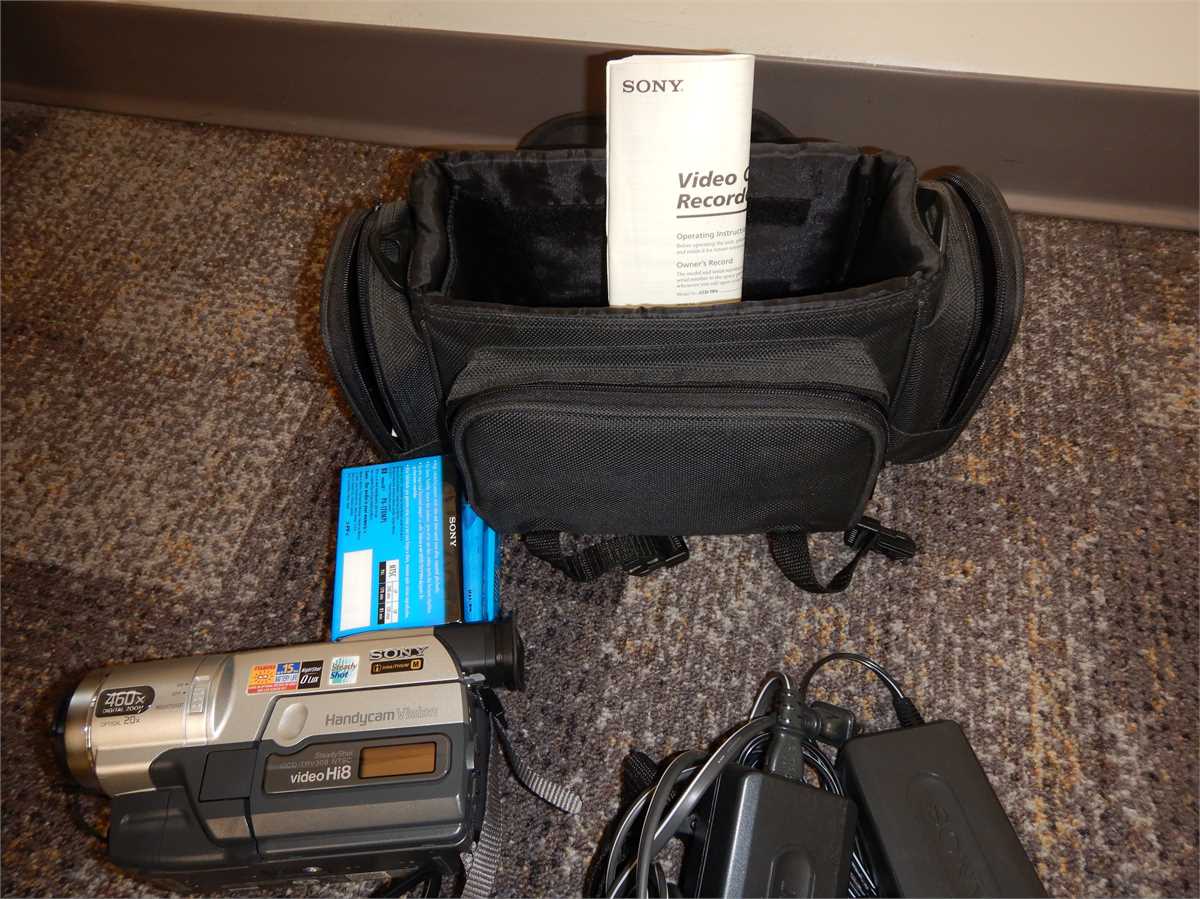 Sony Handycam Steady Shot Online Government Auctions of Government ...