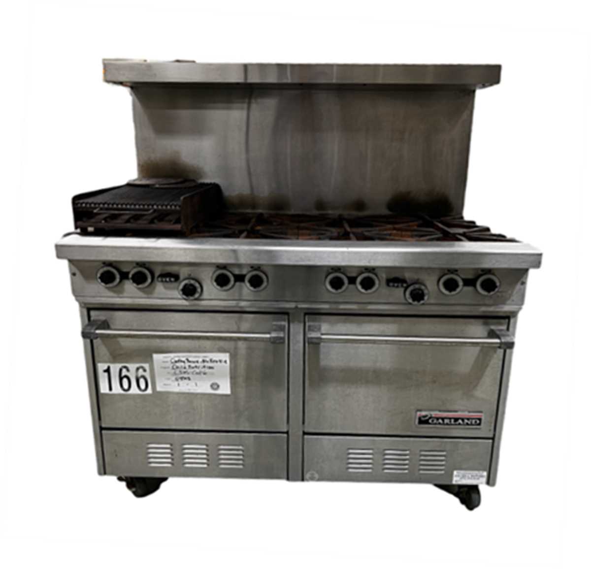 Garland Stove Model H288 w/2 ovens (S/N 0209RD0711) Online Government ...