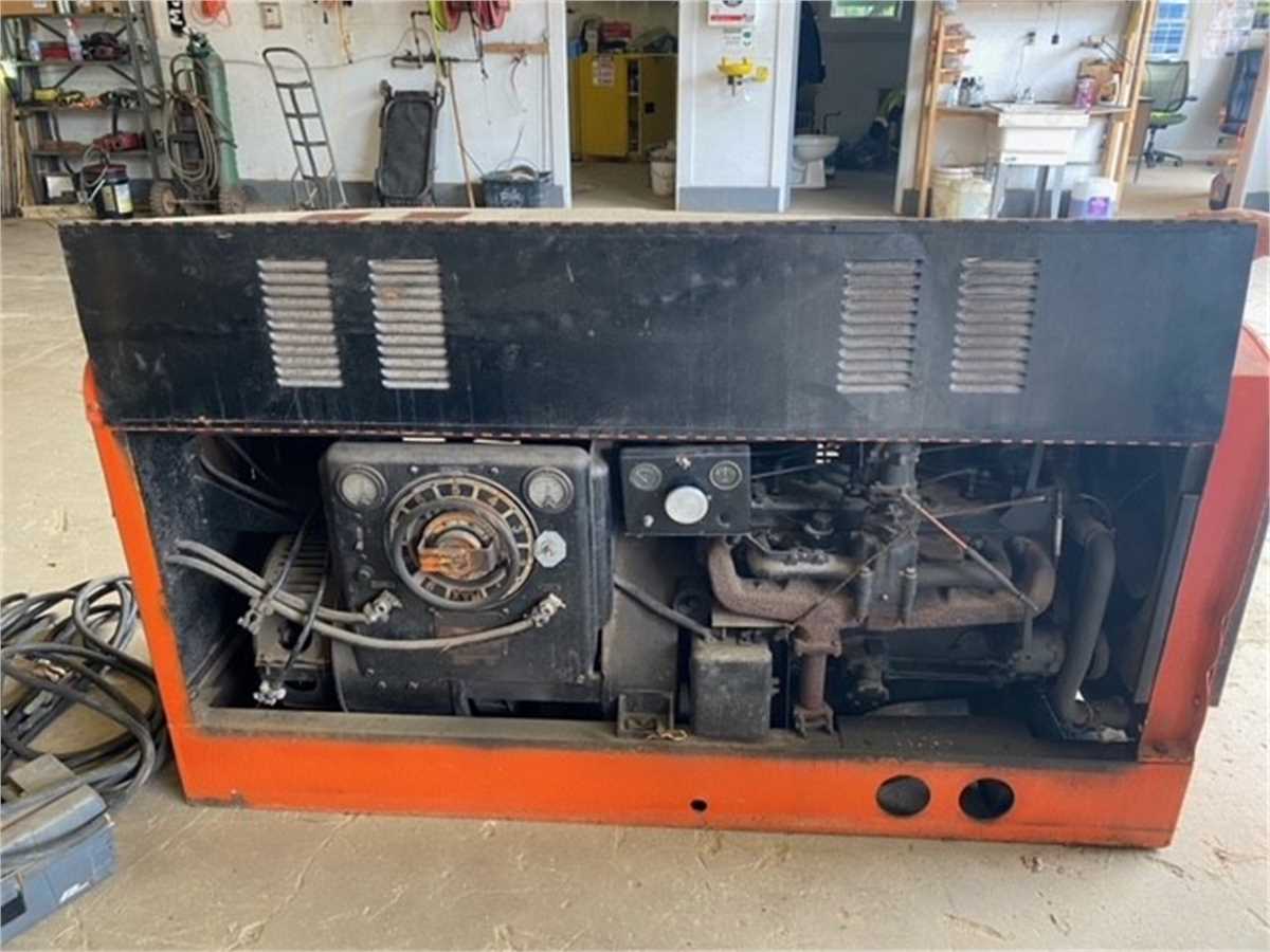 1940’s era welder powered by a Mopar flat head 6-cylinder engine ...