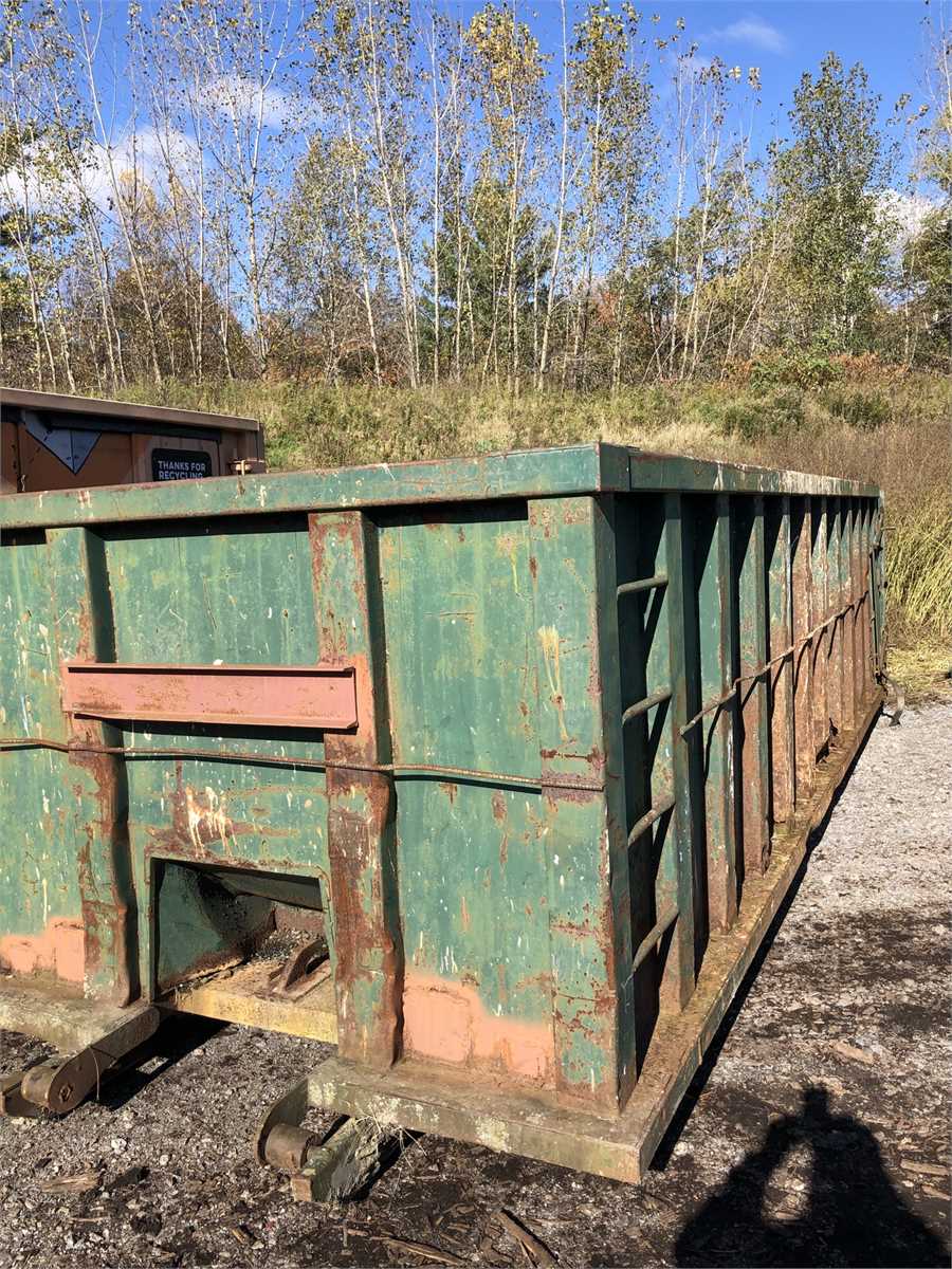30 Yard Open Top Roll-Off Container Online Government Auctions of ...