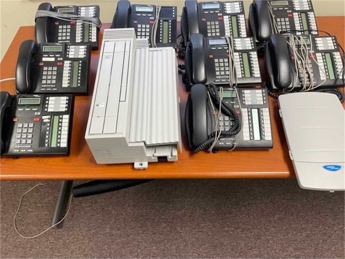 Nortel PBX phone system Online Government Auctions of Government ...