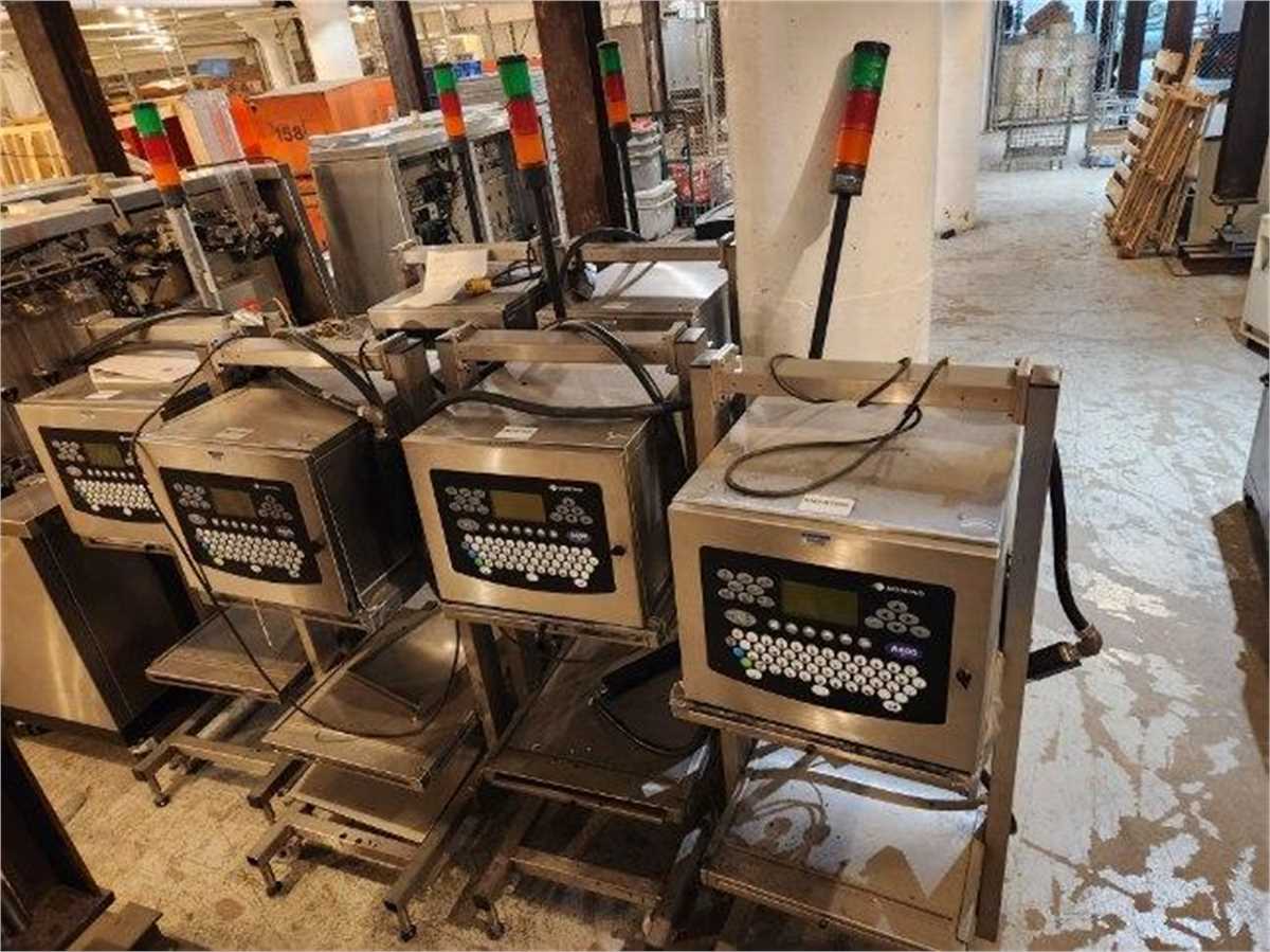 *LOT of CTS High Speed Encoders and Domino Printers* Online Government ...