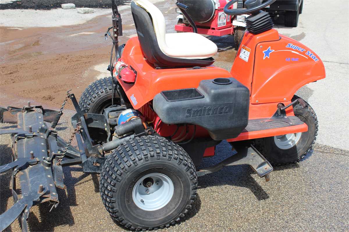 2009 Smithco Super Star"E" Sand Trap Rake Online Government Auctions of ...