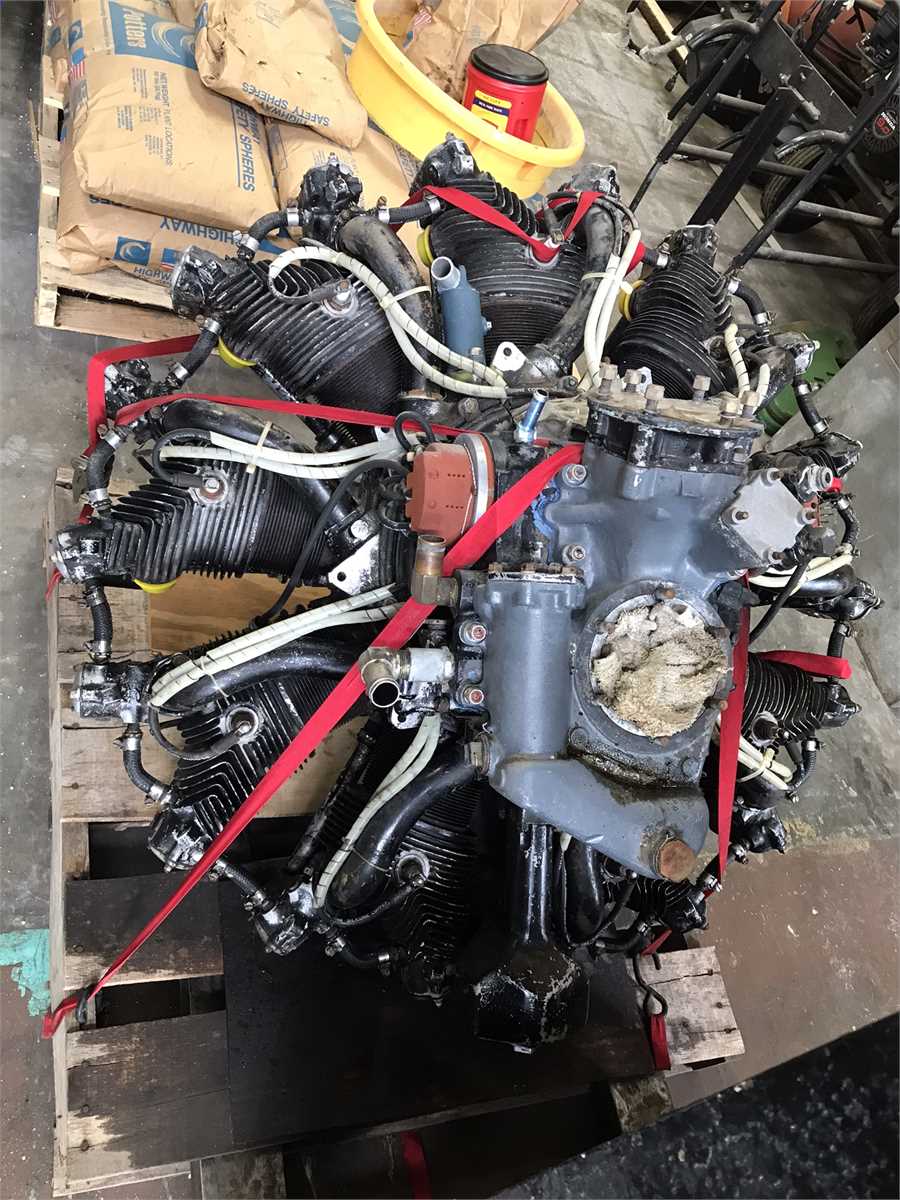 Lycoming R-680 Radial Engine Online Government Auctions of Government ...