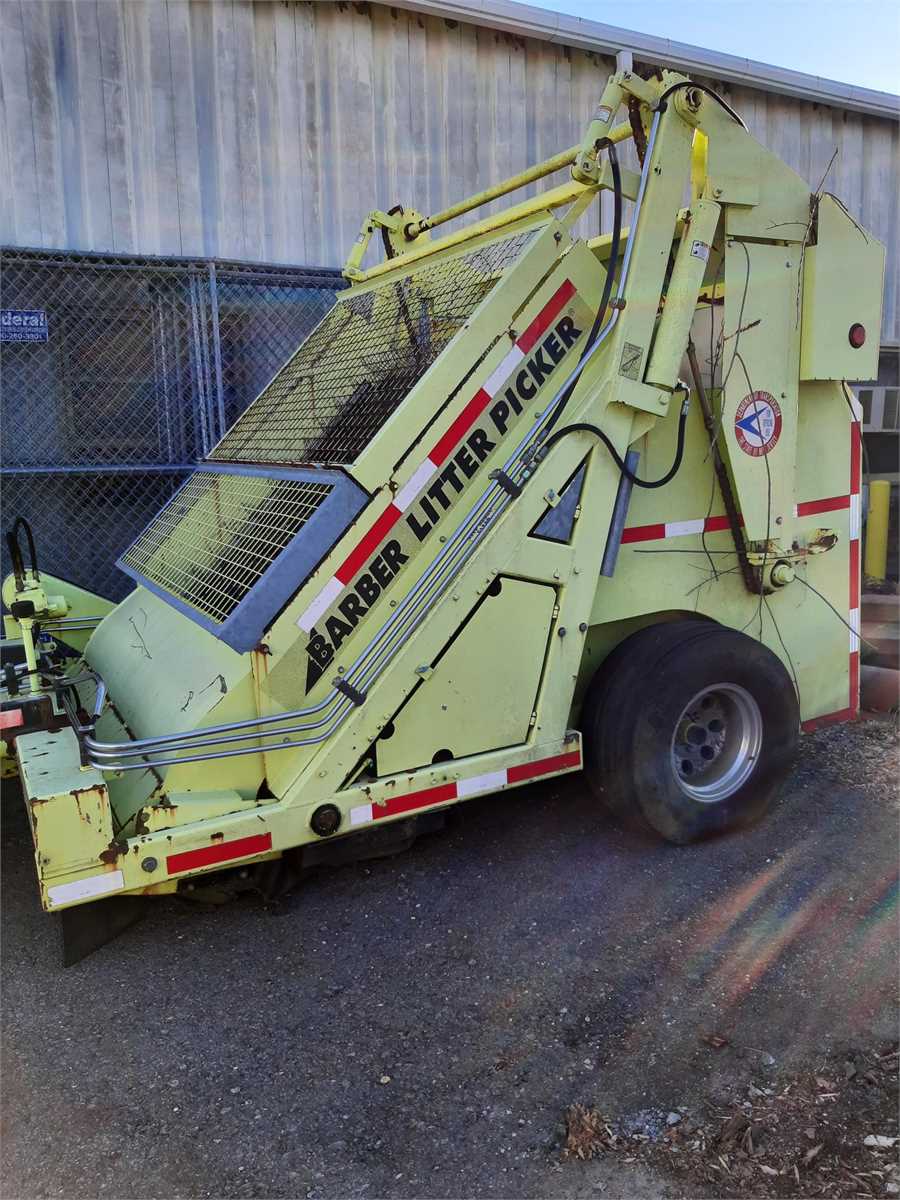 2005 Barber Litter Picker LP-1 - DSS2986 Online Government Auctions of ...