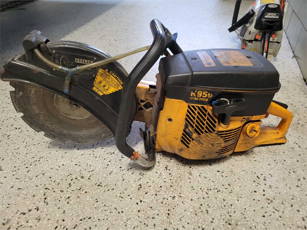 Partner K950 Active Vent Saw Online Government Auctions of Government ...