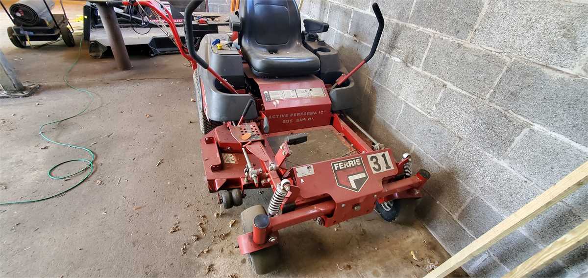 05 FERRIS IS1500Z zero turn riding mower Online Government Auctions of ...