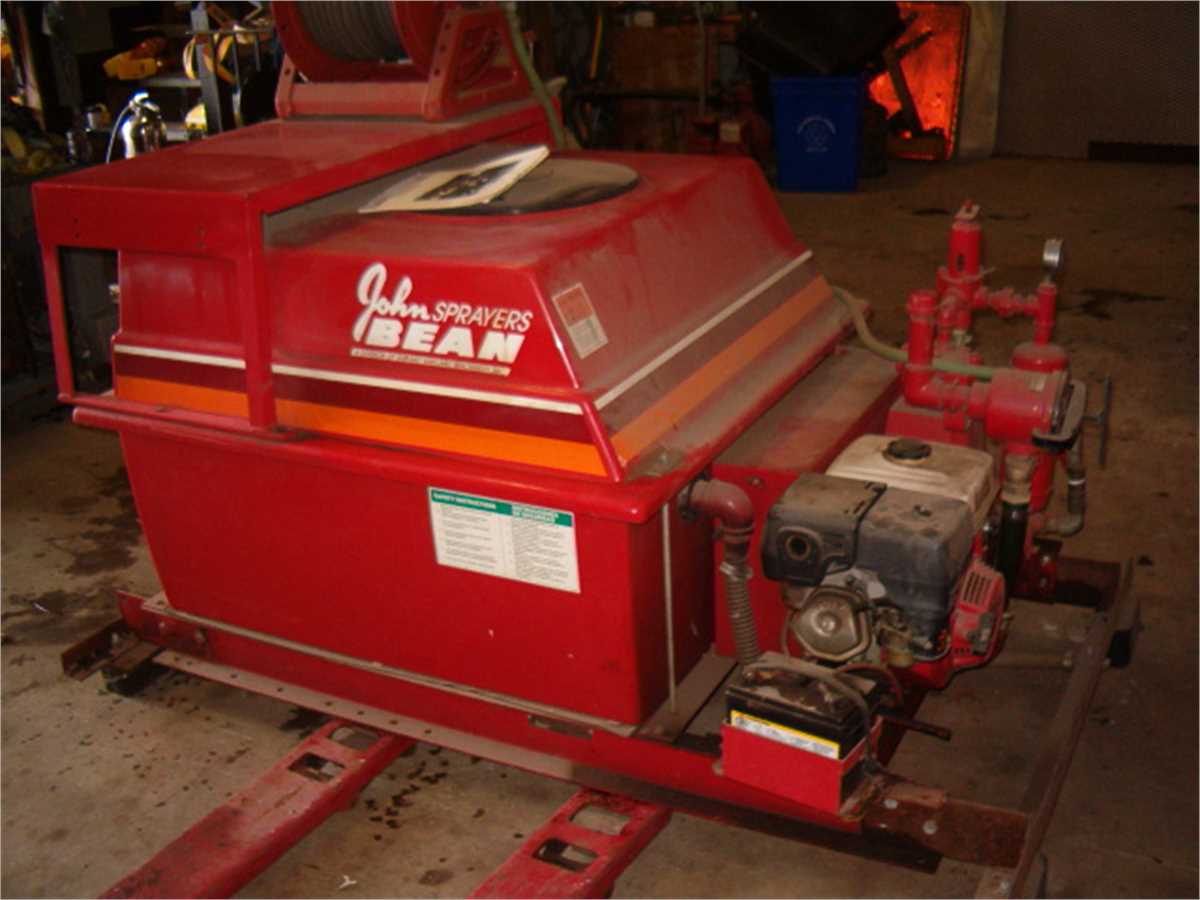 John Bean 200 Gallon Sprayer Online Government Auctions of Government ...