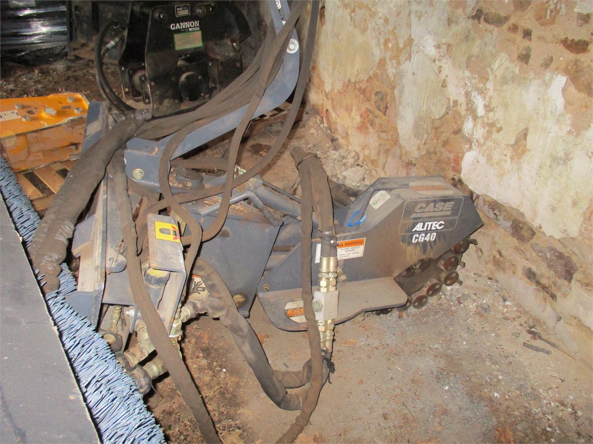 CASE Alitec CG40 Skidsteer Mounted Stump Grinder Attachment Online ...