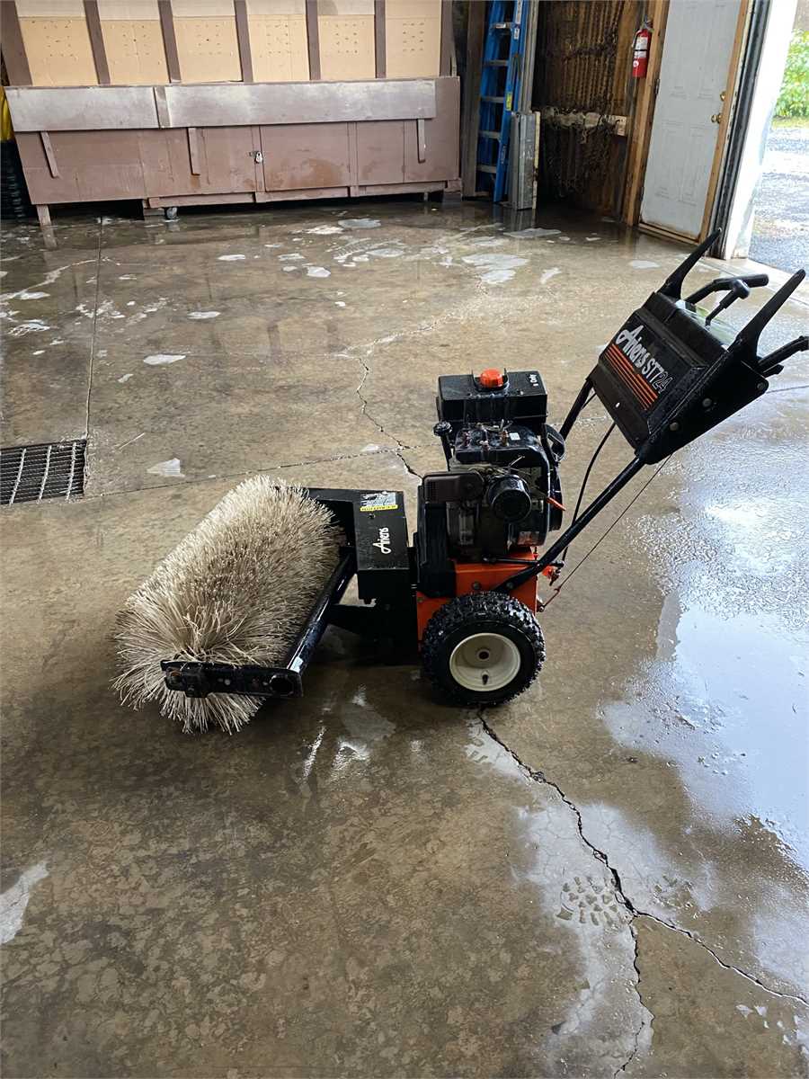 Ariens self propelled power broom Online Government Auctions of ...