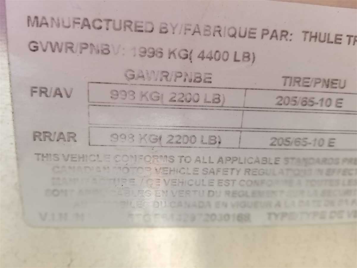 2007 Thule Enclosed Snowmobile Trailer Online Government Auctions of ...