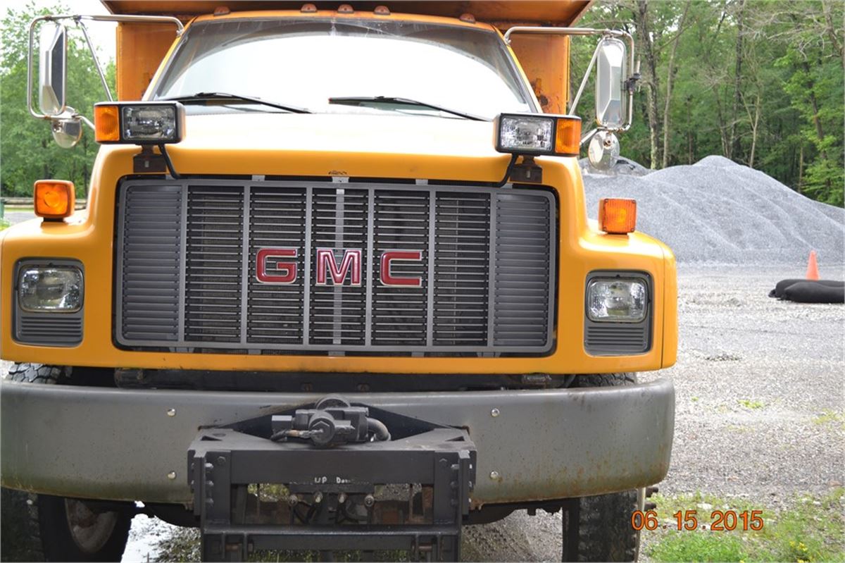 2000 GMC Topkick C-6500 Dump Truck Online Government Auctions of ...