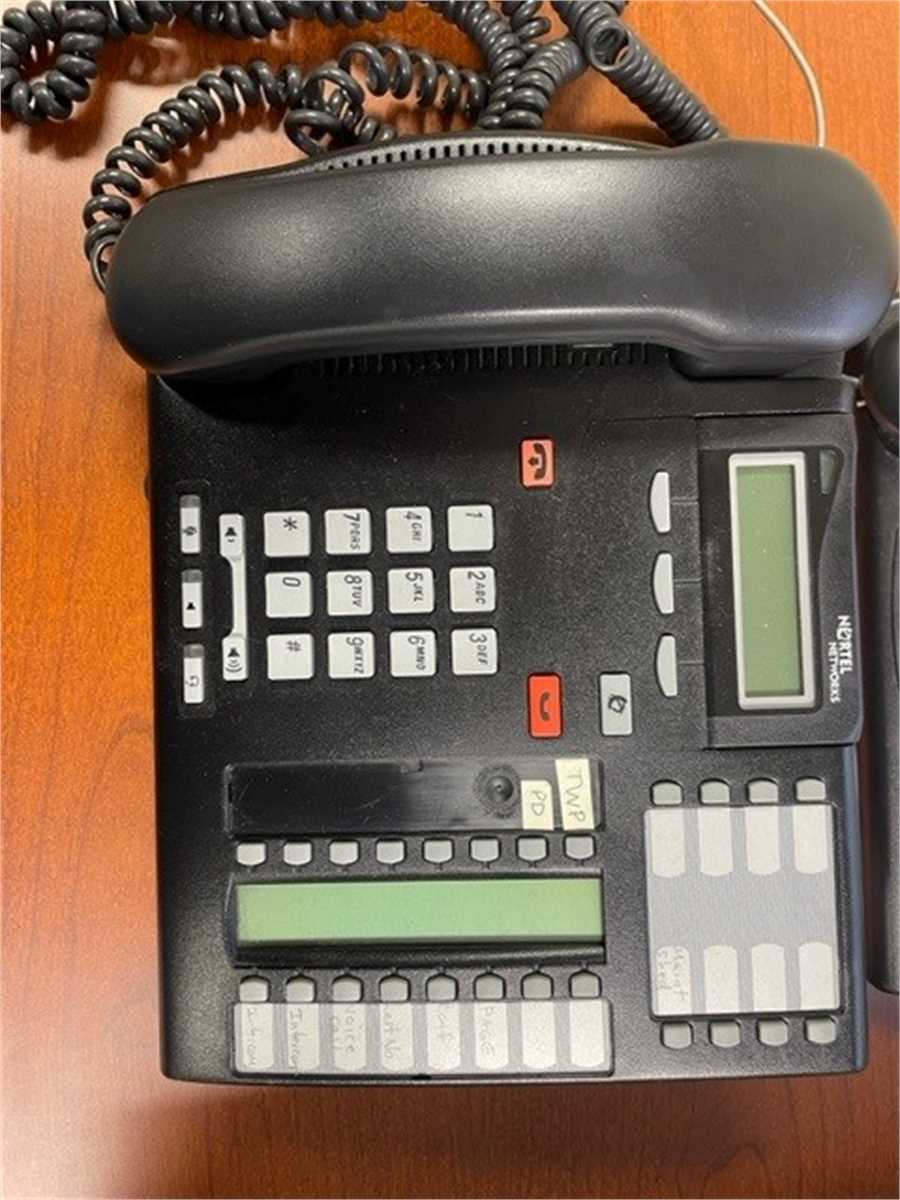 Nortel PBX phone system Online Government Auctions of Government ...