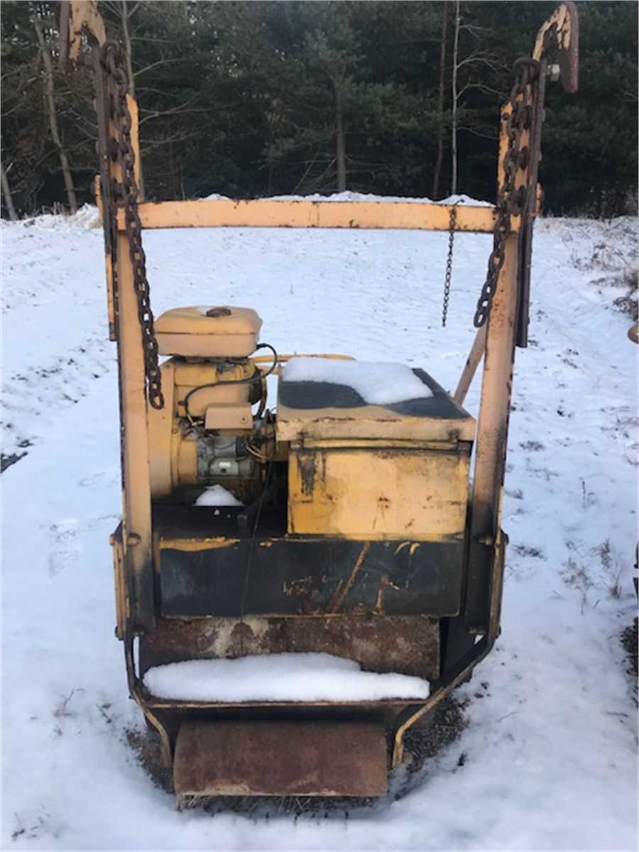 Essick Walk Behind Roller (2) Online Government Auctions of Government ...