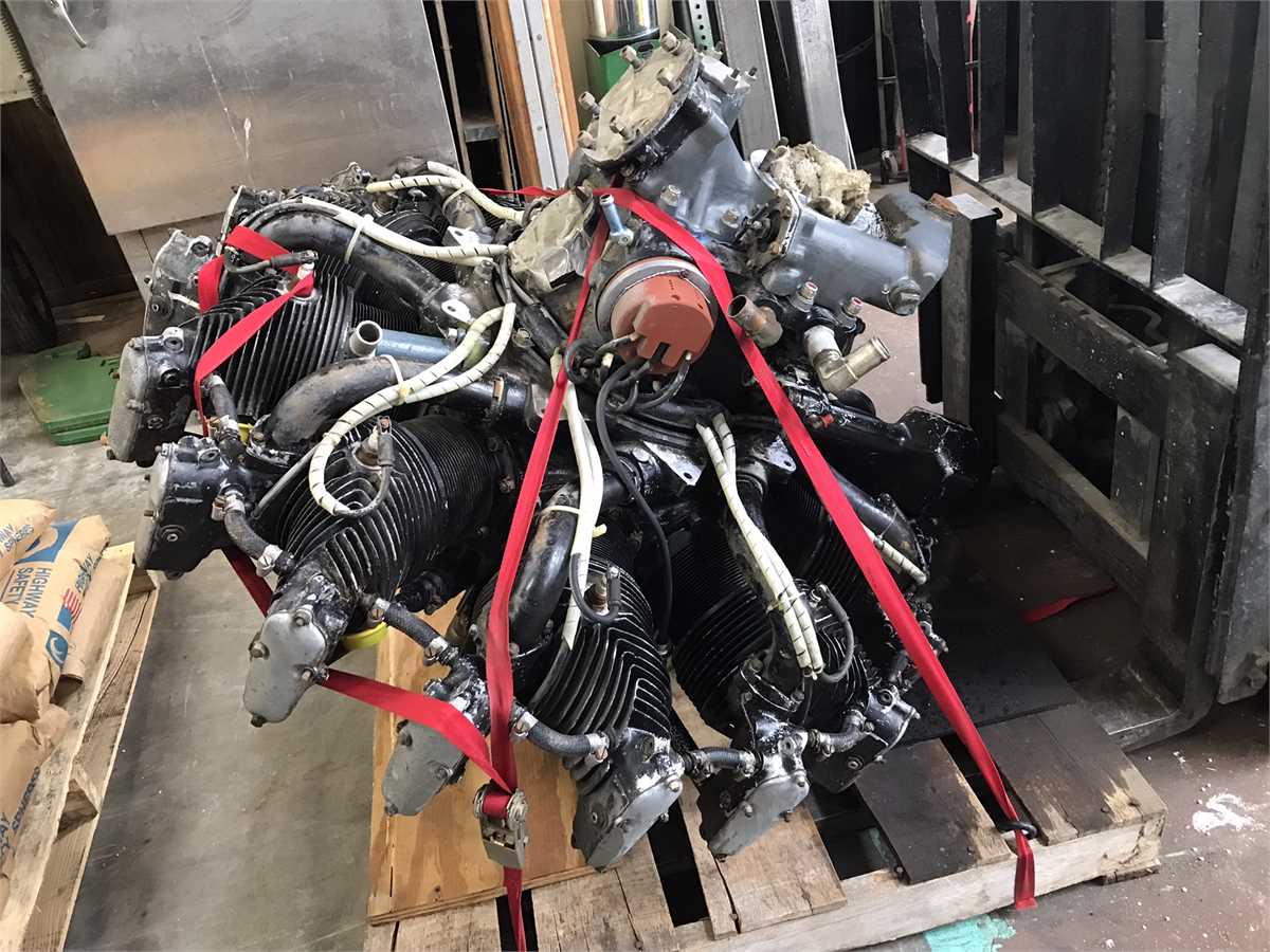 Lycoming R-680 Radial Engine Online Government Auctions of Government ...