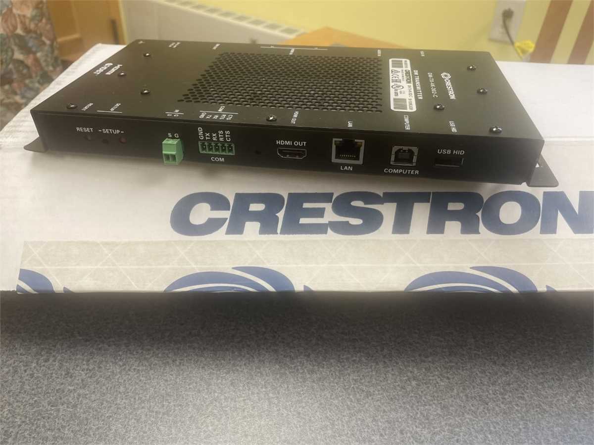 CRESTRON DM-TX-4K-302-C 4K DigitalMedia 8G+(R) Transmitter Online ...