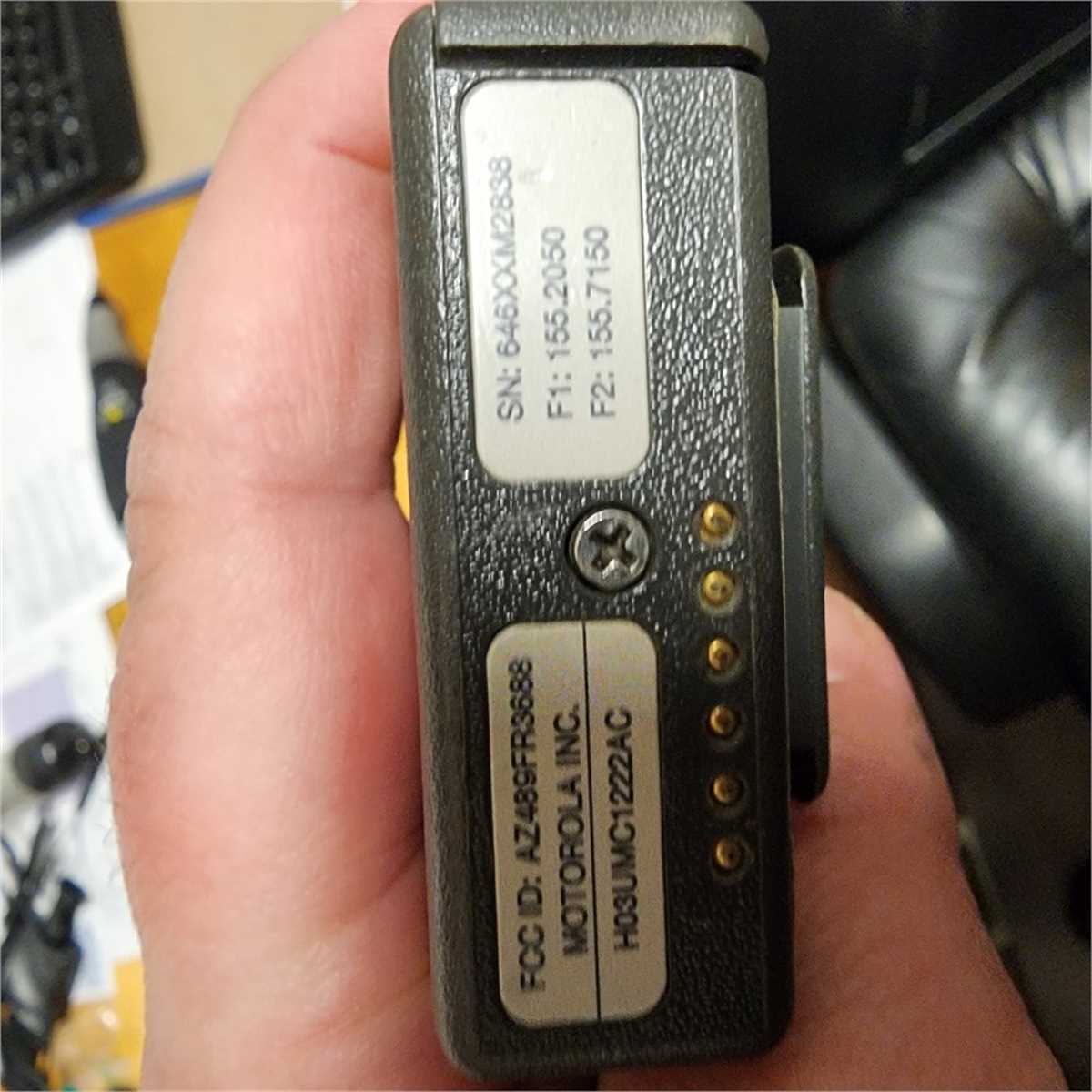 2 Motorola Minitor II High Band Pagers Online Government Auctions of ...