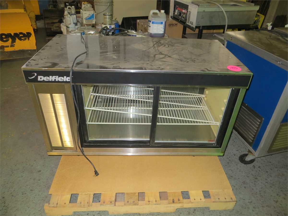 #1971 Delfield Cooler with 2 Sliding Glass Doors - WORKS Online ...