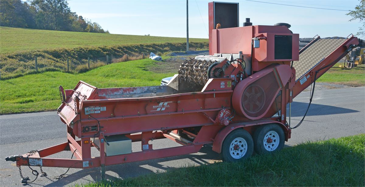 2014 Shred-All D5621 Horizontal Wood Grinder Online Government Auctions ...