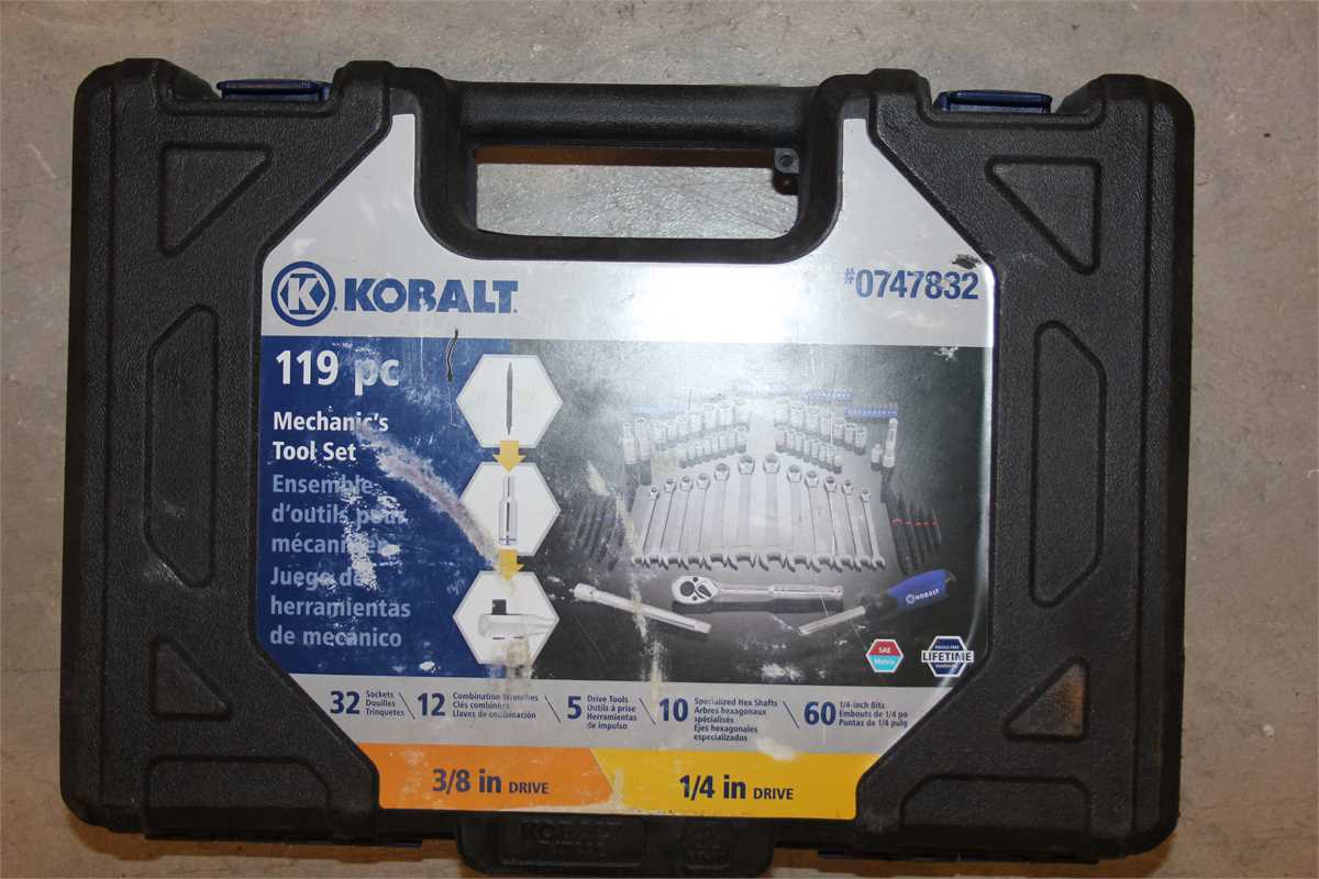 (16-067547-04) Kolbolt 119 piece Mechanics Tool Set Online Government ...