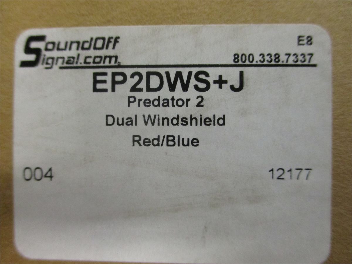Soundoff Signal EP2DWS+J dual Windshield warning light kit Online ...