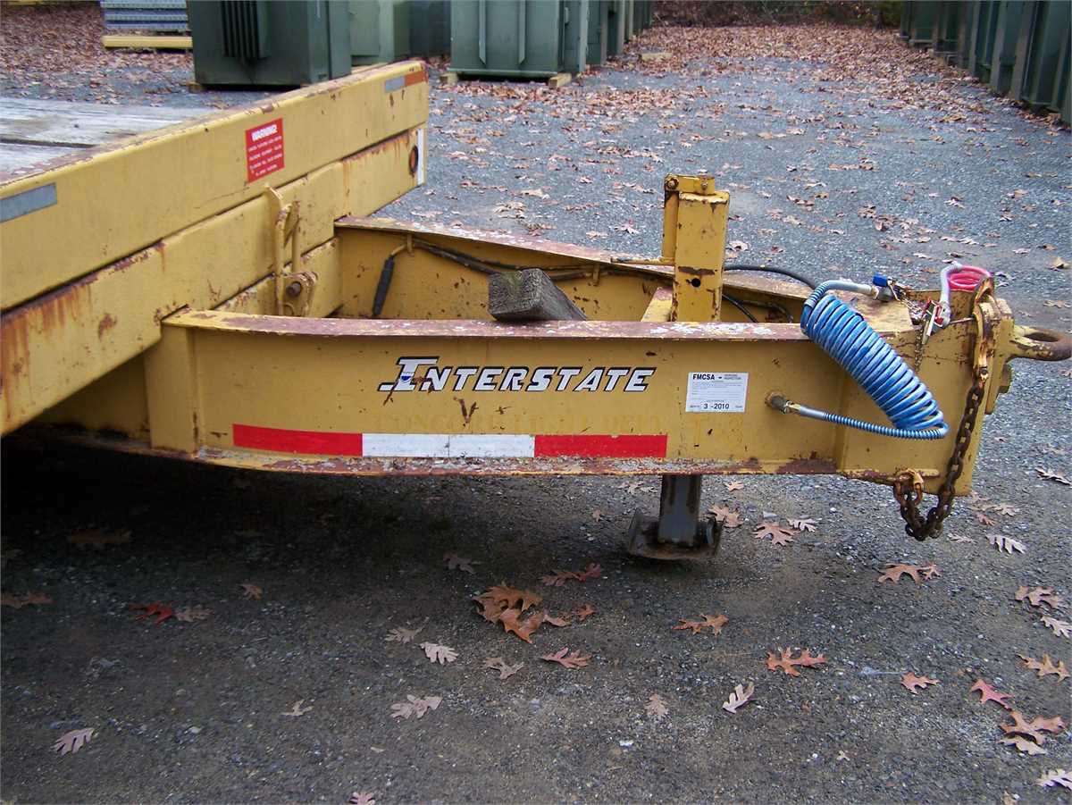 1992 Interstate 20TDA tilt bed trailer Online Government Auctions of Government Surplus | Municibid