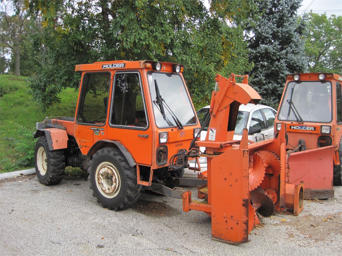 1992 C5000 Holder Snow Plow Tractor Online Government Auctions of ...