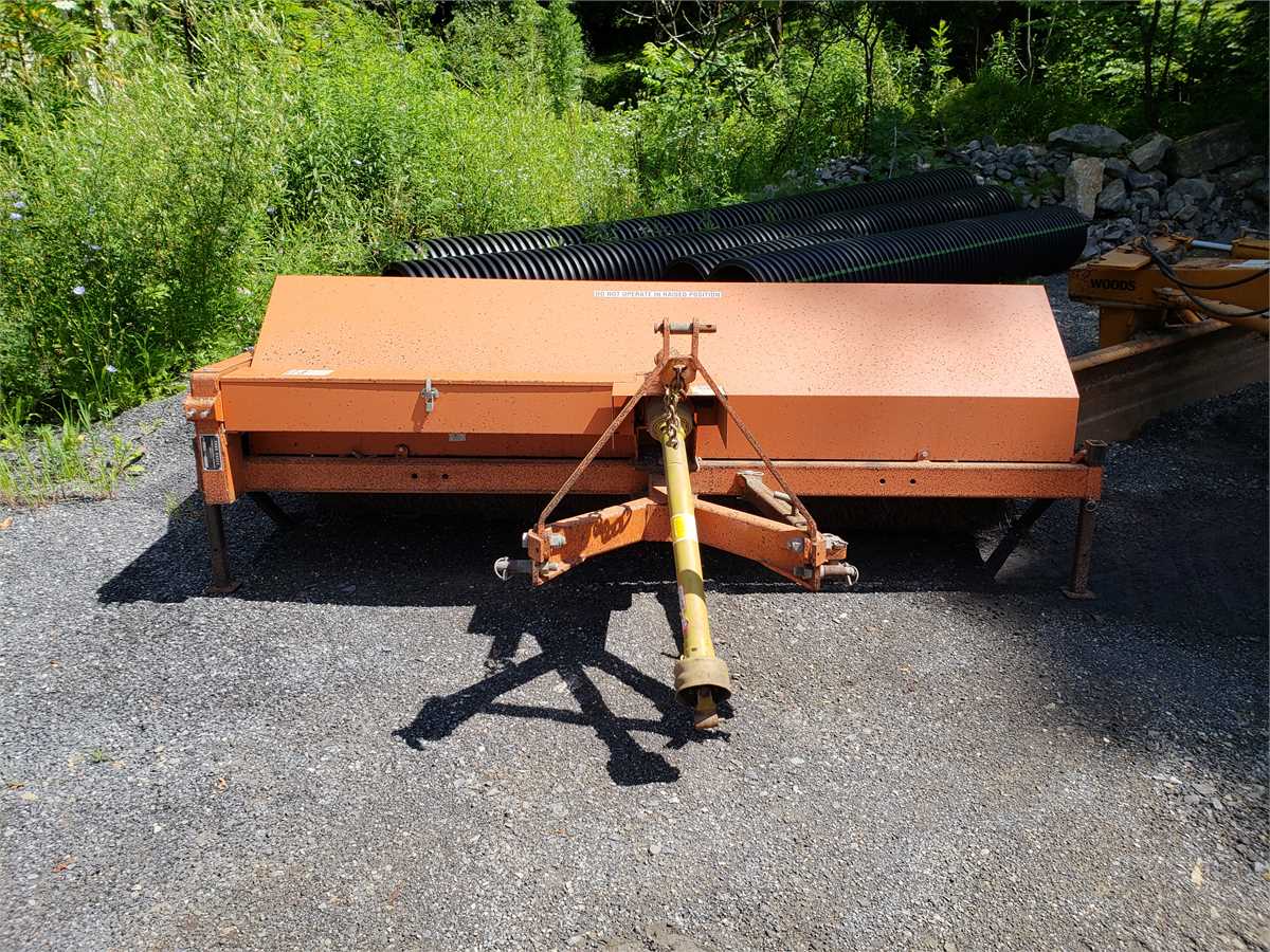 York 3 point hitch rotary broom. PTO driven Online Government Auctions ...
