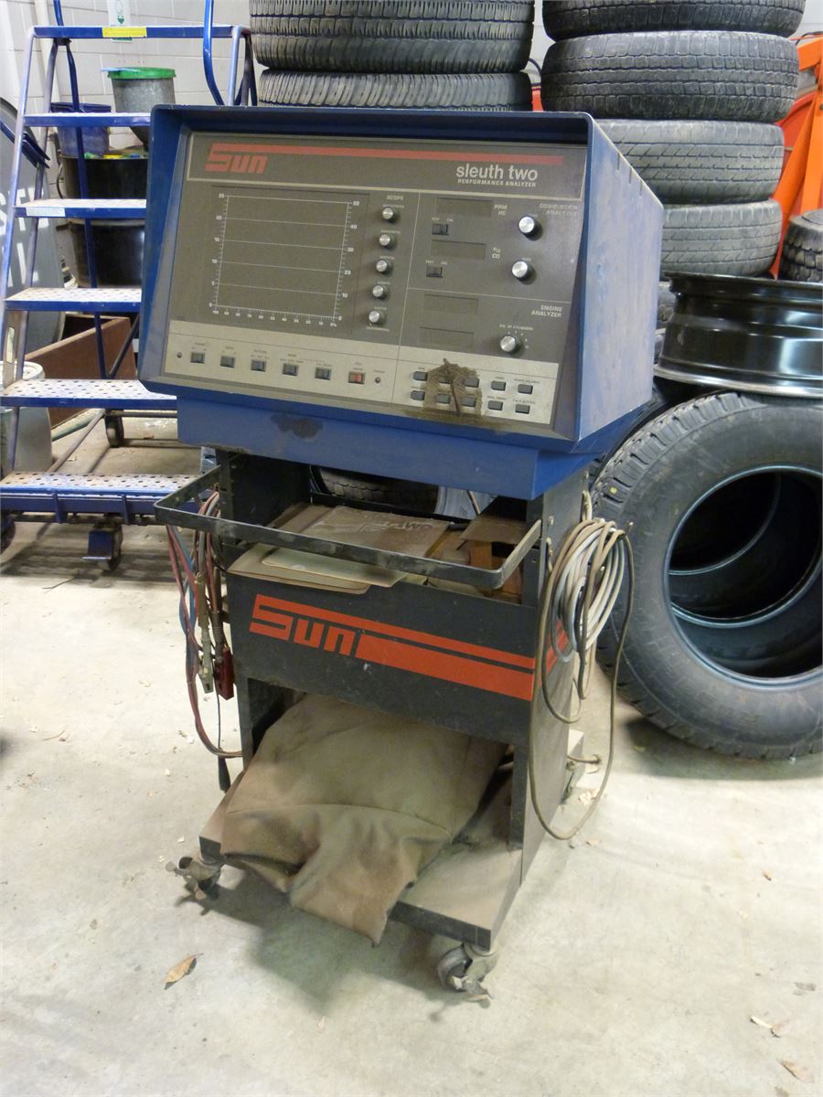 Sun Sleuth Two Automotive Performance Analyzer Sun 1000 Online Government Auctions of Government ...