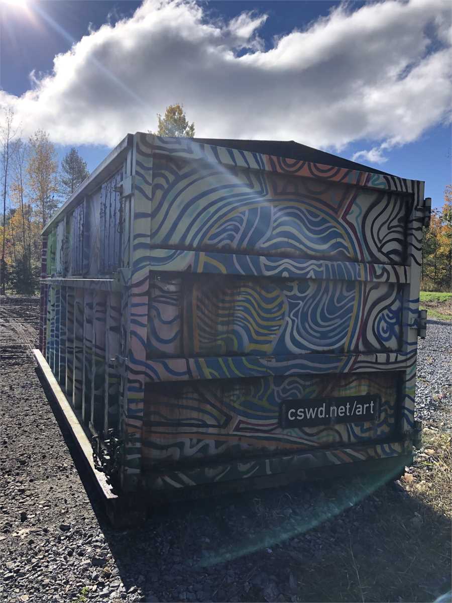 40 Yard Closed Top Roll-Off Container Online Government Auctions of ...