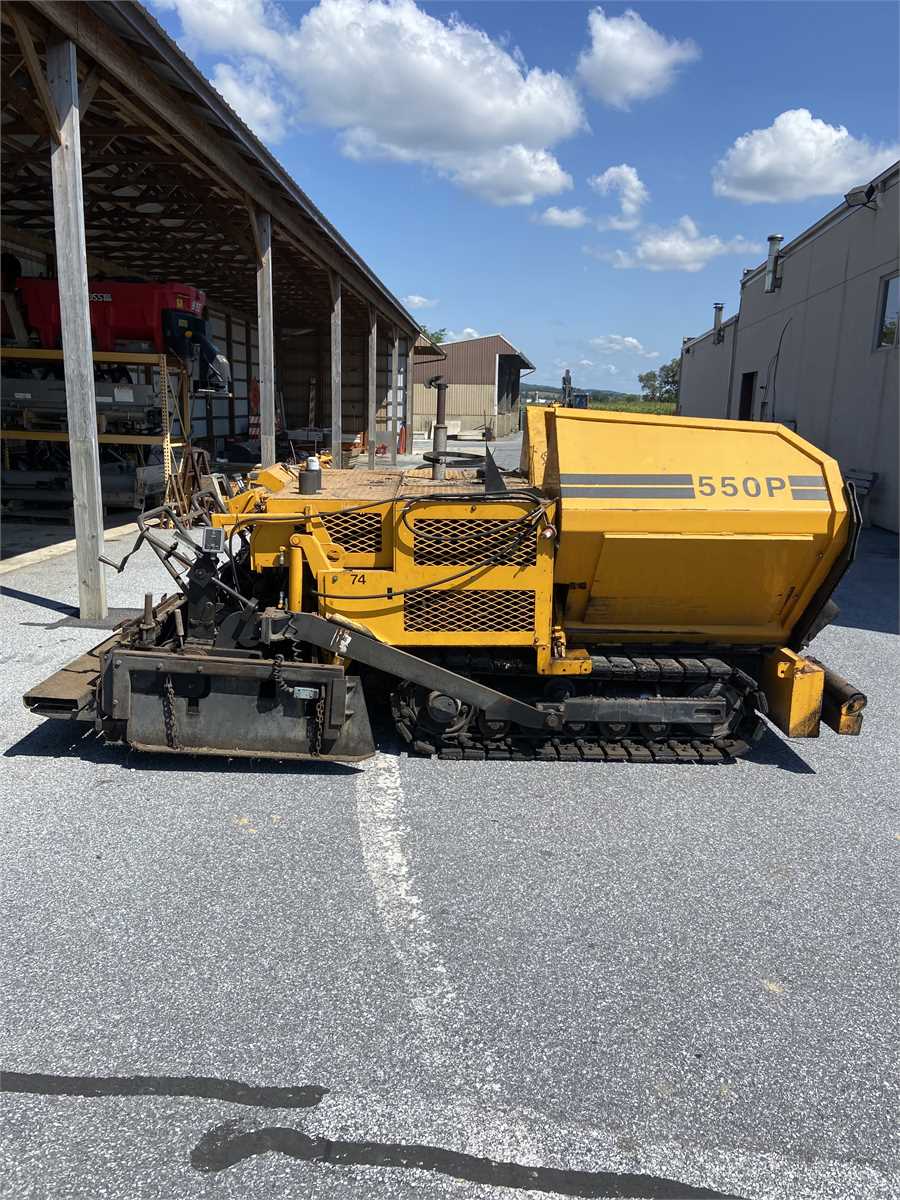 Ingersoll Rand 550P Paver Online Government Auctions of Government ...