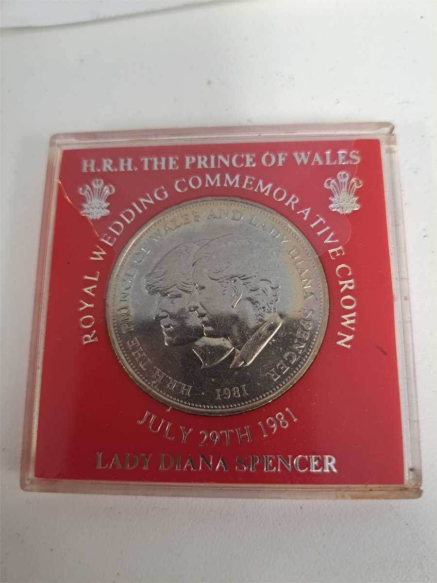 Princess Di - Prince Charles commemorative royal wedding coin Online ...