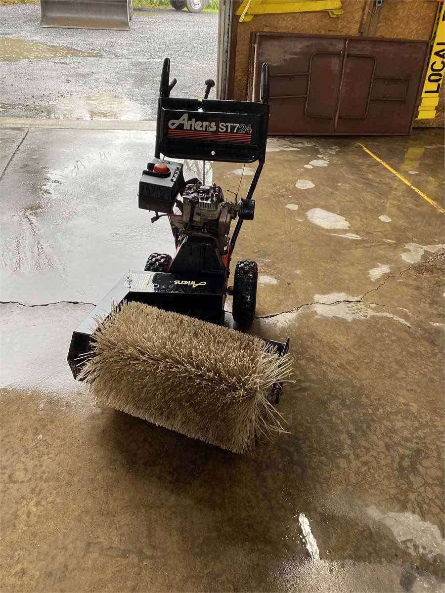 Ariens self propelled power broom Online Government Auctions of ...
